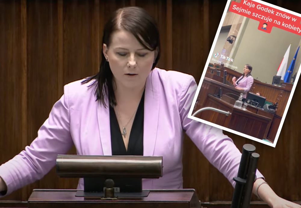 Polityk opozycji bezlitosny dla Kai Godek. TO krótkie nagranie jest ...