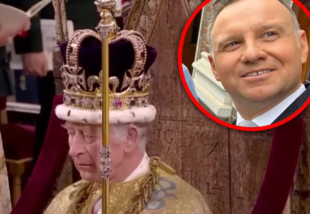 Jest selfie z Andrzejem Dudą! W TAKIM towarzystwie prezydent bawił się na koronacji Karola III ...