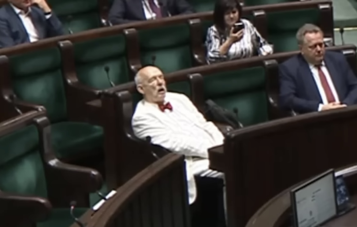 Żona, syn i zięć Janusza Korwin-Mikkego też chcą do Sejmu. "Zawsze starał się trzymać rodzinę ...