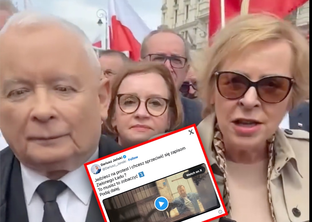 Teraz PiS protestuje, a wcześniej... Dariusz Joński pokazał TEN spot i ...