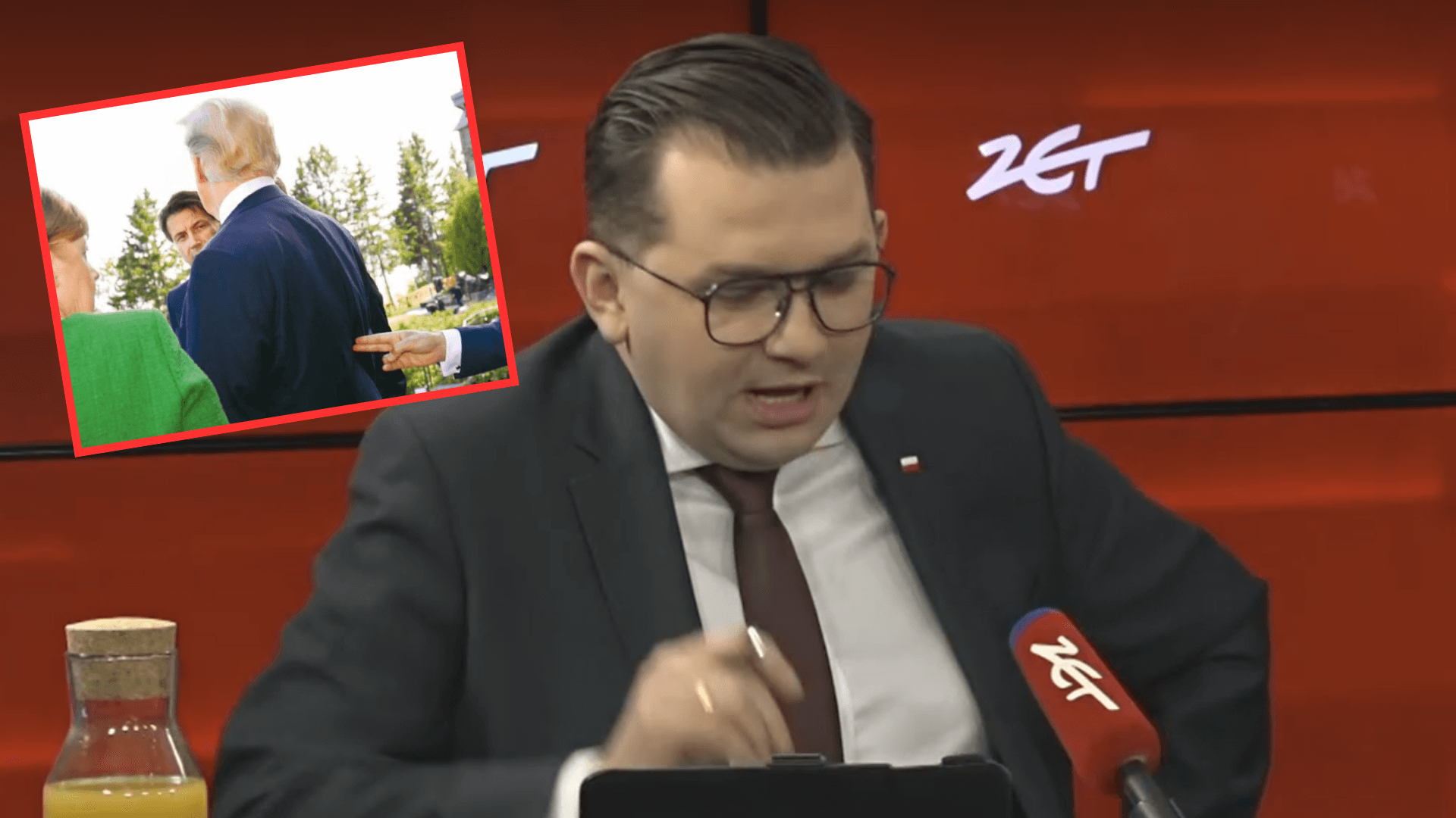 Ale cyrk! Poseł PiS nagle pokazał zdjęcie Tuska, miażdżącą riposta ...