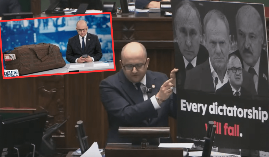Co za sceny w TV Republika! Matecki przyszedł do studia z całym ...