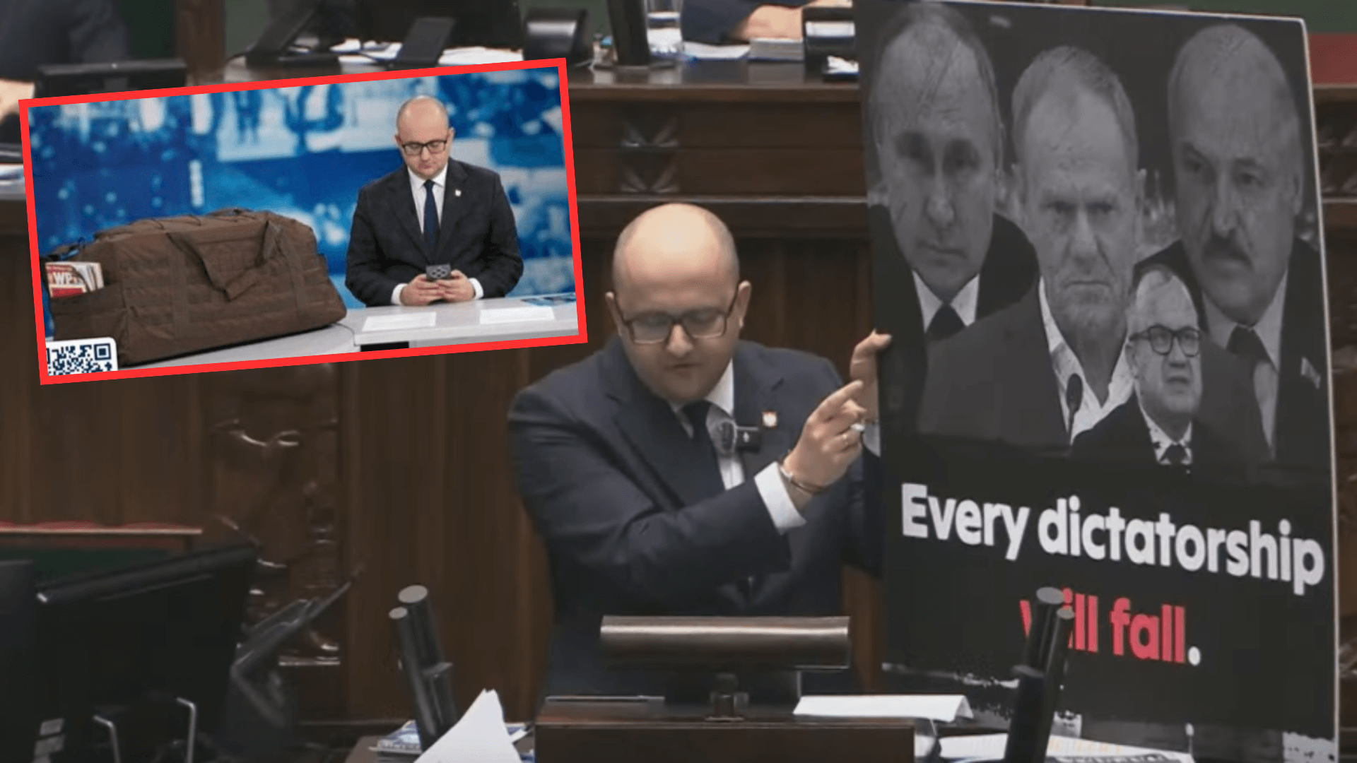 Co za sceny w TV Republika! Matecki przyszedł do studia z całym ...