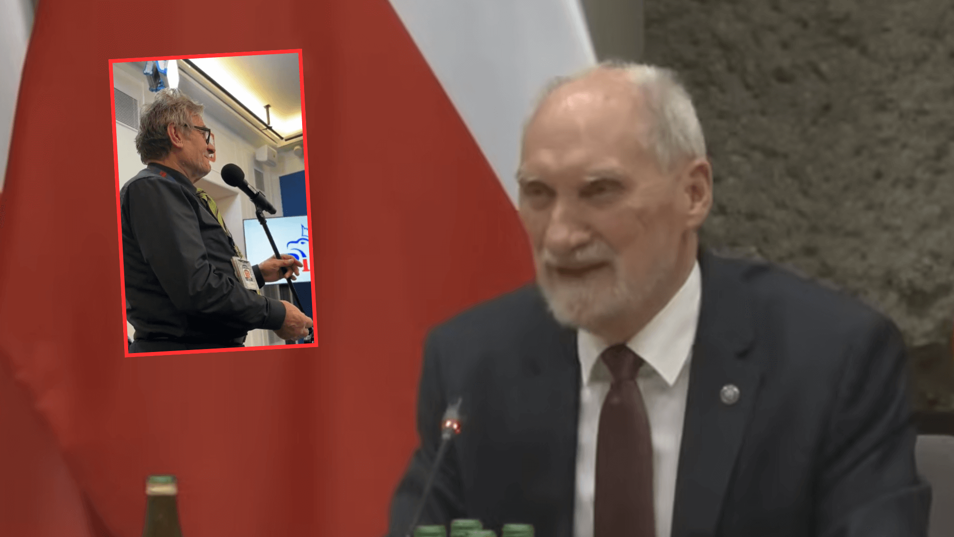 Macierewicz w szoku, operator kamery nie wytrzymał! "Nienawiść ...