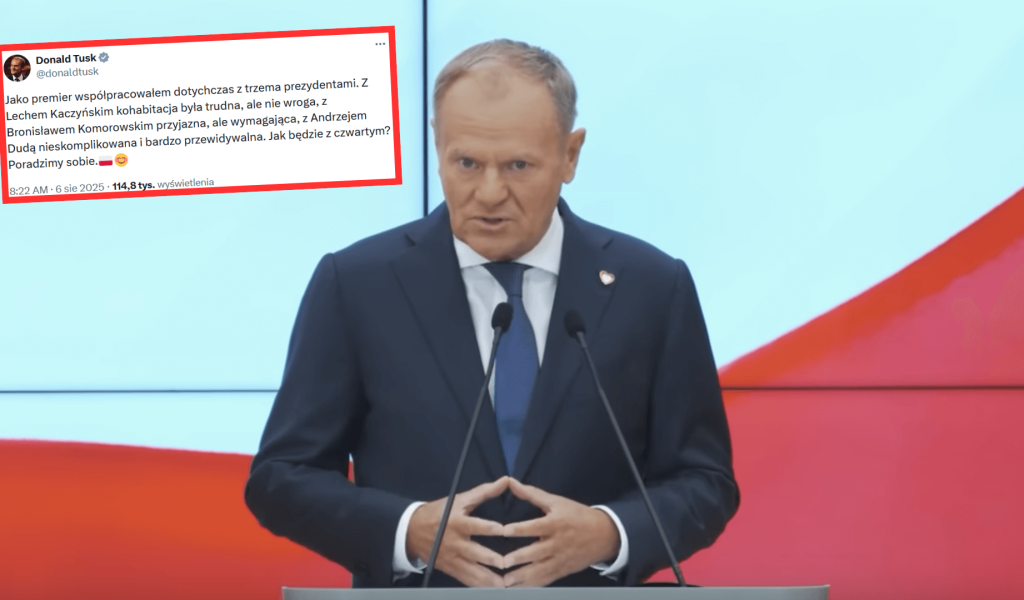 Była 8:22, gdy Donald Tusk opublikował TEN wpis. Chodzi o współpracę z ...