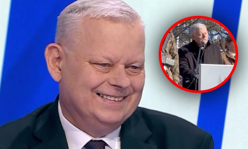 Suski w amoku, wszystko się nagrało! Wparował na mównicę i obraził ...